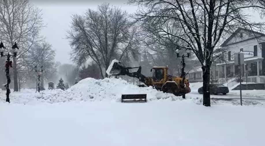 In pics | Winter storm brings strong winds, rainfall and heavy snow in ...