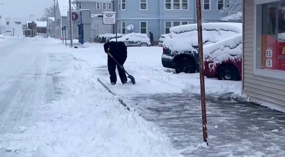 In pics | Winter storm brings strong winds, rainfall and heavy snow in ...