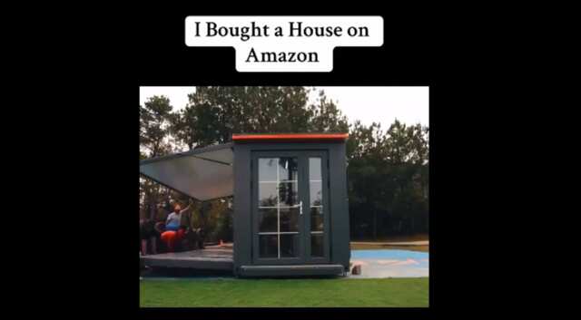 Watch: US TikToker purchases foldable house from Amazon. Video goes ...