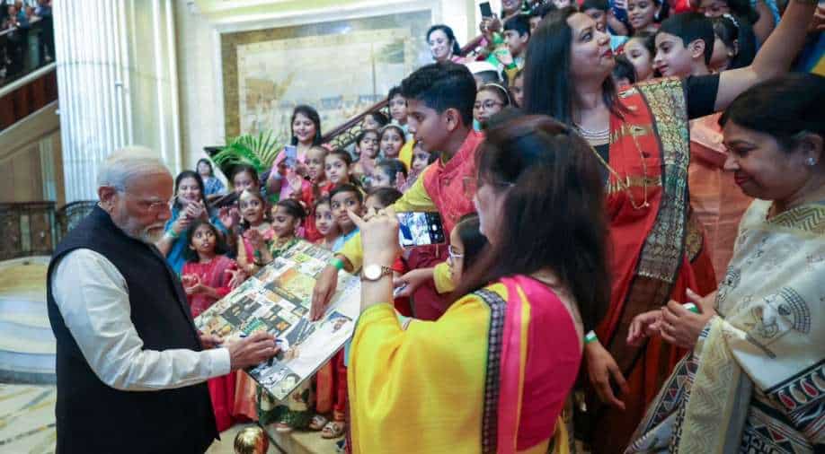 Celebrating friendship: PM Modi cheers India-UAE bond at 'Ahlan Modi ...