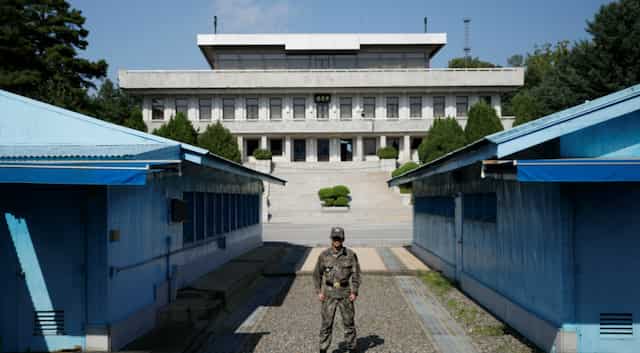 North Korea building roads and walls inside Demilitarised Zone. Seoul ...
