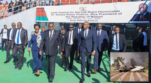 Four killed in Malawi VP Saulos Chilima's funeral convoy - World News