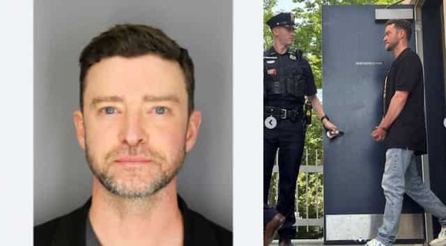 Justin Timberlake's police mugshot is now a "limited edition" art piece ...